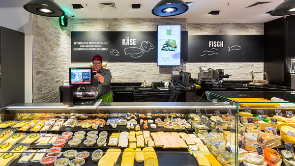 435. Markt der EDEKA Südbayern mit Theken TV